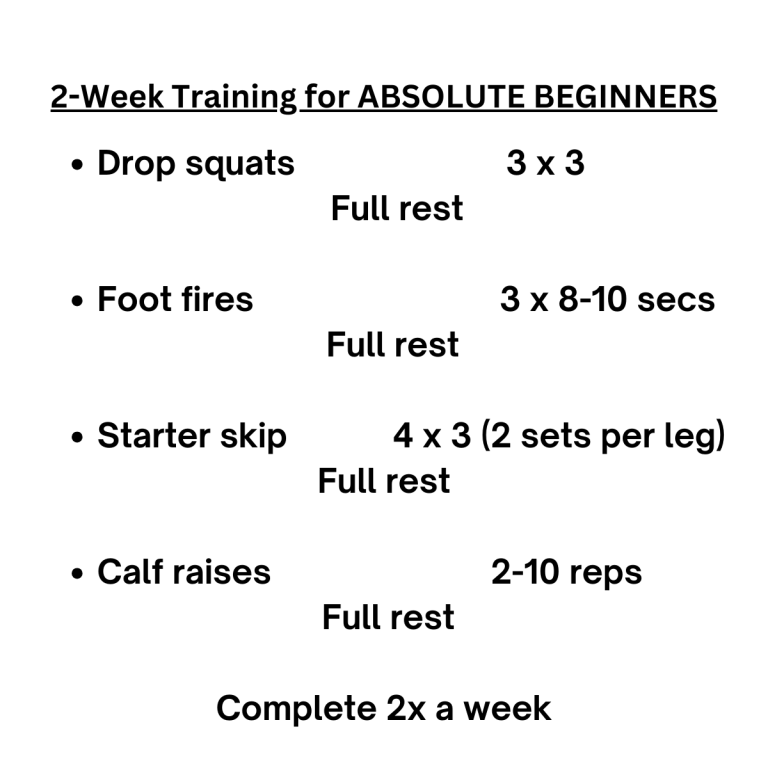 Plyometrics for absolute beginners: Work out A – The Working Athlete